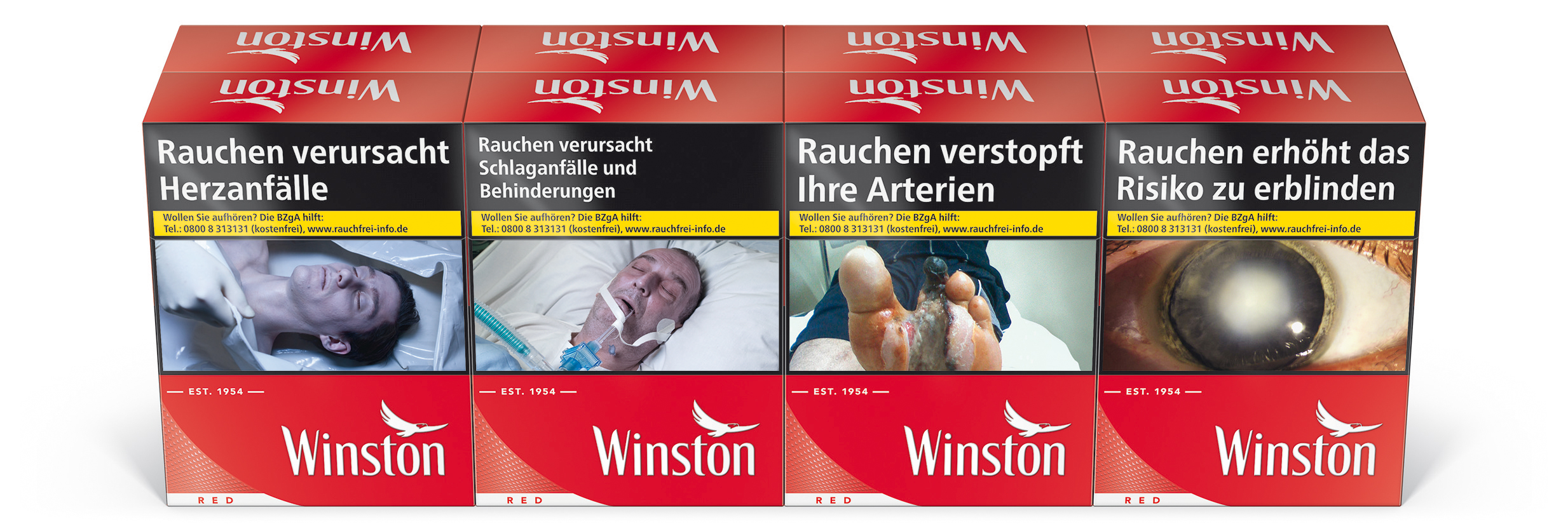Winston Red Zigaretten XL 1 Packung | 020001320005_p